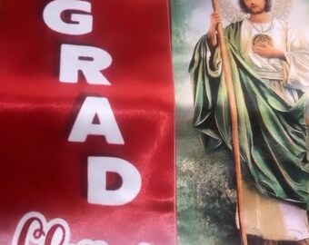 Vinyl Graduation Stole - Etsy