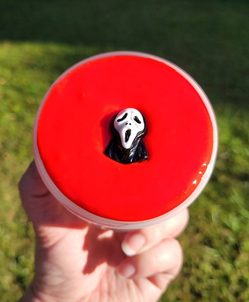 Serial Killer Ghostface Snow Fizz Halloween Slime - 6oz Cereal Scented ...