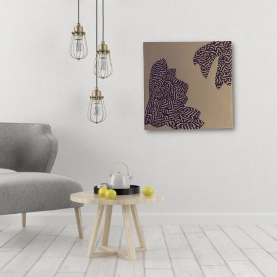 Petit Tableau Carrée | Etsy