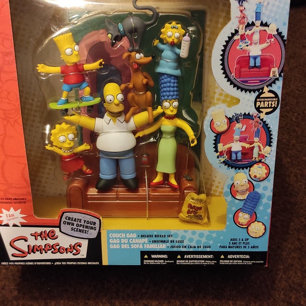 The Simpsons Couch - Etsy