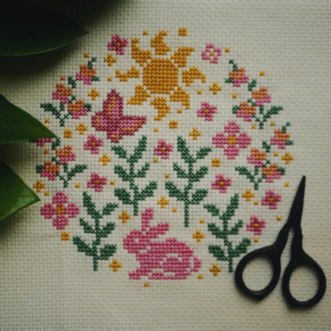 Easter Cross Stitch Pattern Easter Bunny Cross Stitch PDF Download ...