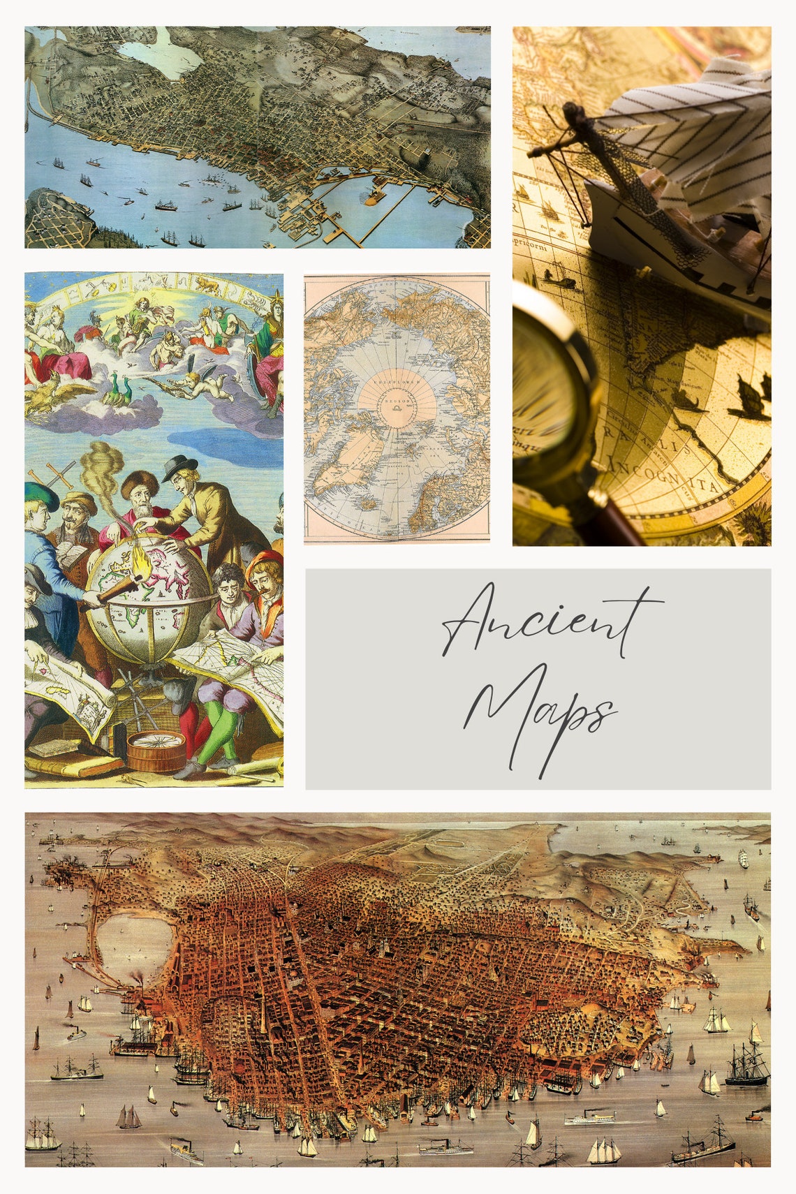 60+ Stock Photos Images - Ancient World Map and Geographical ...