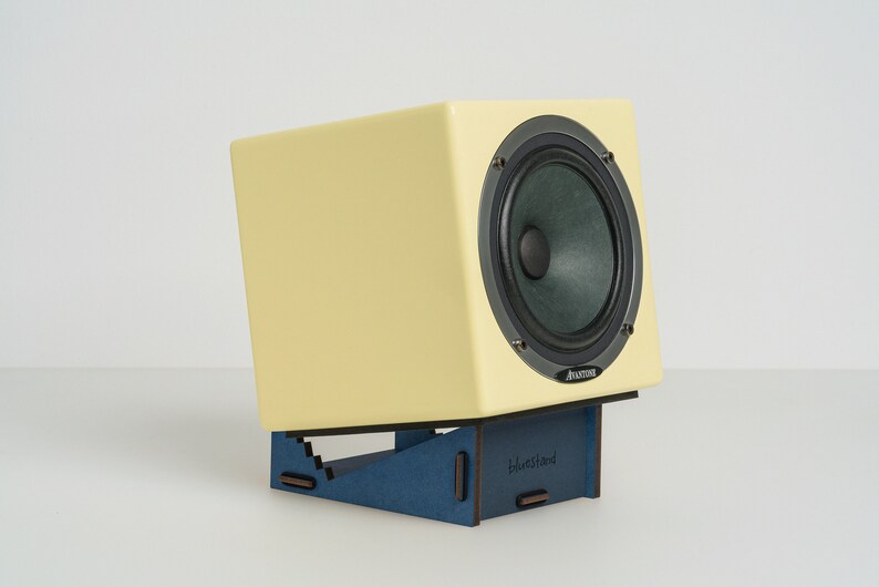 Bluestand Sound Studio Monitor Console Stand for Cubic Speakers Like ...