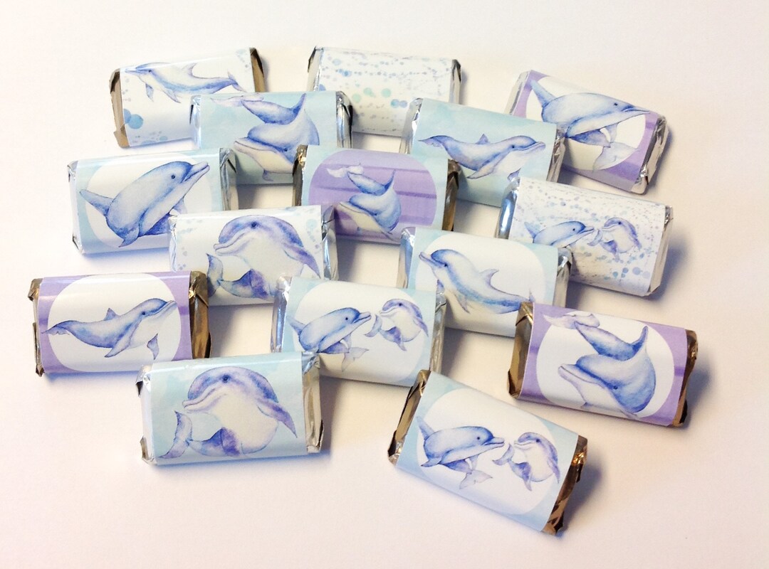 50 Personalized Mini Candy Bar Wrappers for Party Favors Small Gifts - Etsy