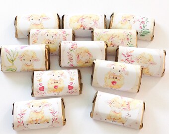 50 Mini Candy Bar Wrappers for Party Favors Small Gifts - Etsy