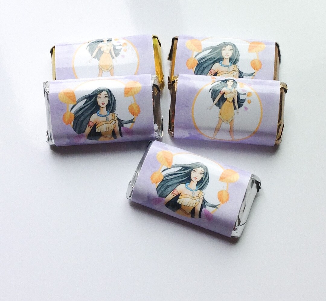 50 Personalized Mini Candy Bar Wrappers for Party Favors Small Gifts - Etsy