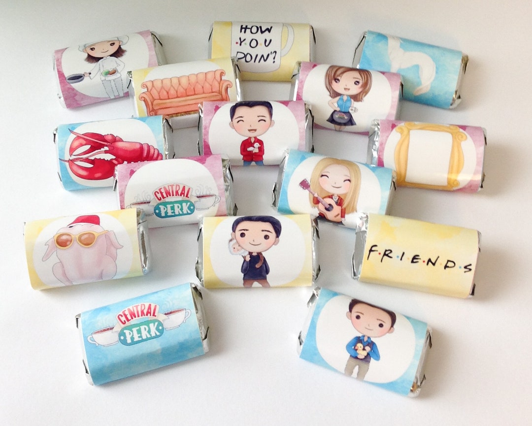 50 Mini Candy Bar Wrappers for Party Favors Small Gifts - Etsy