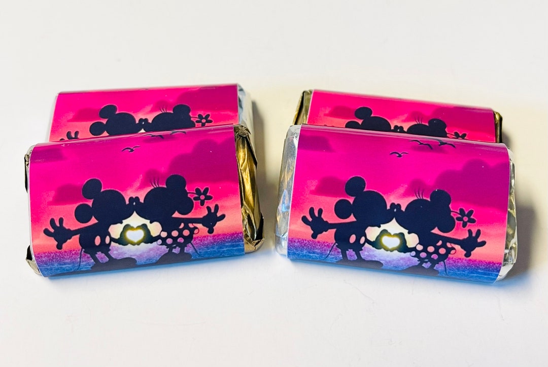 50 Personalized Mini Candy Bar Wrappers for Party Favors Small Gifts - Etsy