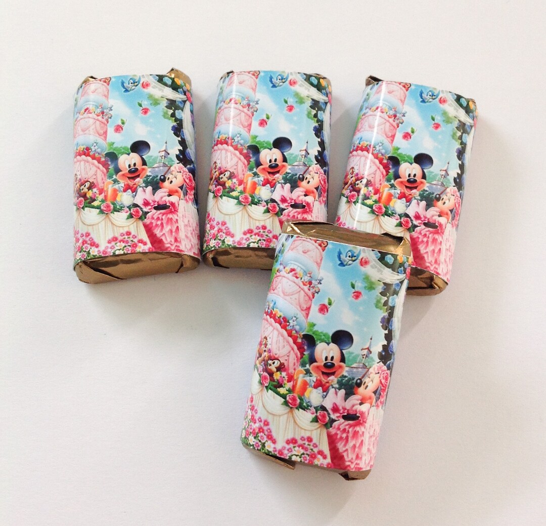 50 Personalized Mini Candy Bar Wrappers for Party Favors Small Gifts - Etsy