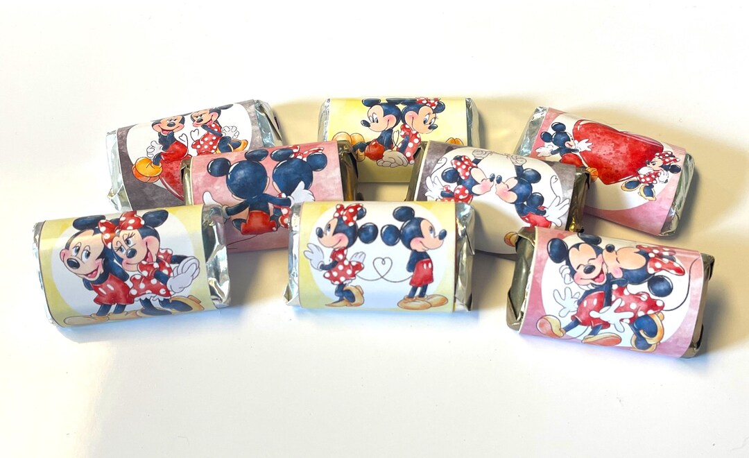 50 Mini Candy Bar Wrappers for Party Favors Small Gifts - Etsy