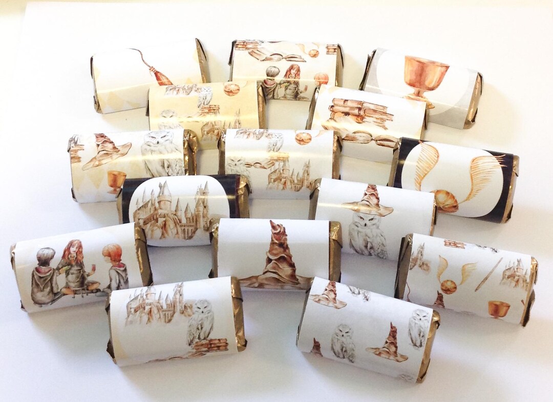 50 Mini Candy Bar Wrappers for Party Favors Small Gifts - Etsy
