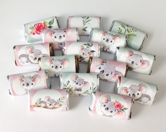 50 Mini Candy Bar Wrappers for Party Favors Small Gifts - Etsy