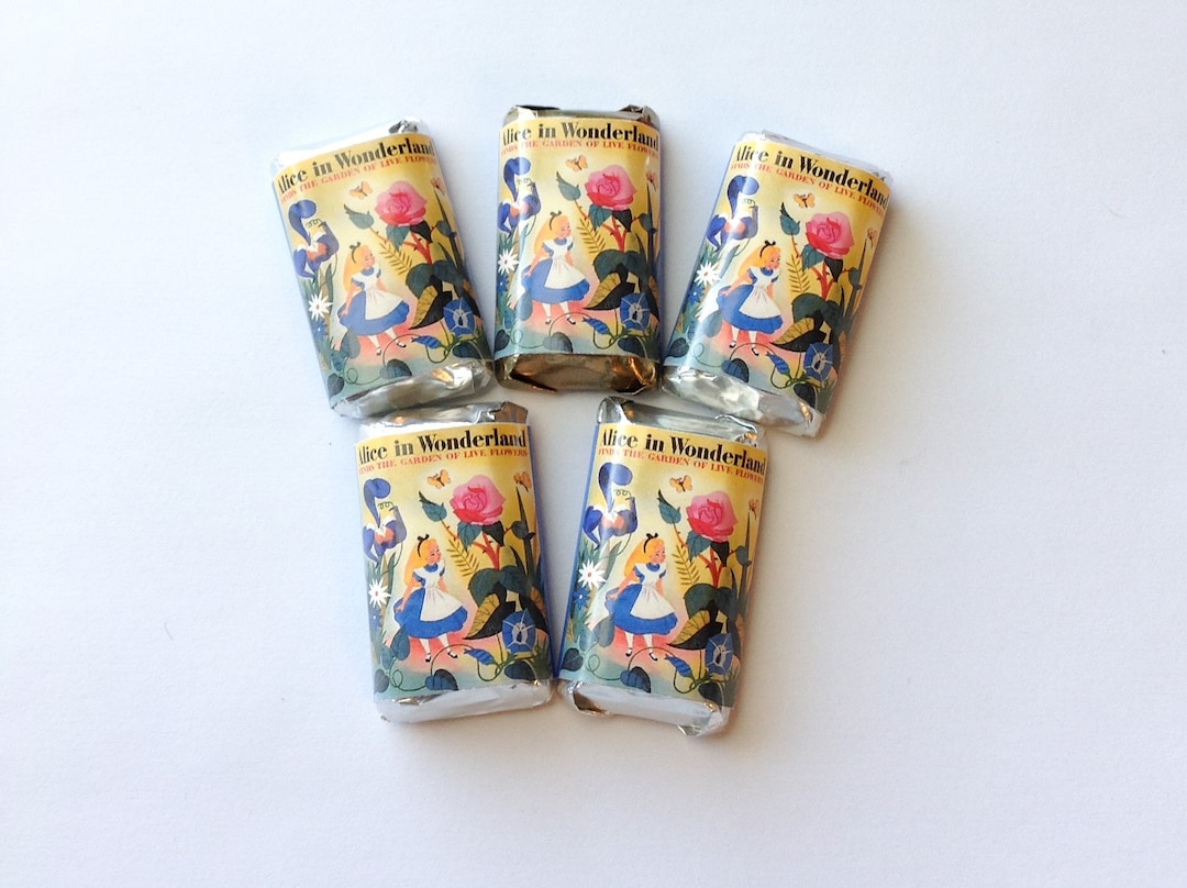 50 Mini Candy Bar Wrappers for Party Favors Small Gifts - Etsy