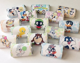50 Mini Candy Bar Wrappers for Party Favors Small Gifts - Etsy