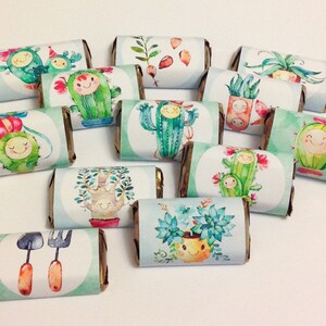 50 Mini Candy Bar Wrappers for Party Favors Small Gifts - Etsy