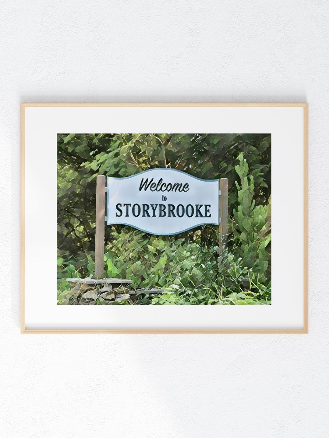 Storybrooke TV Show Wall Print 8 X 10 Unframed Home Decor Small Gift ...