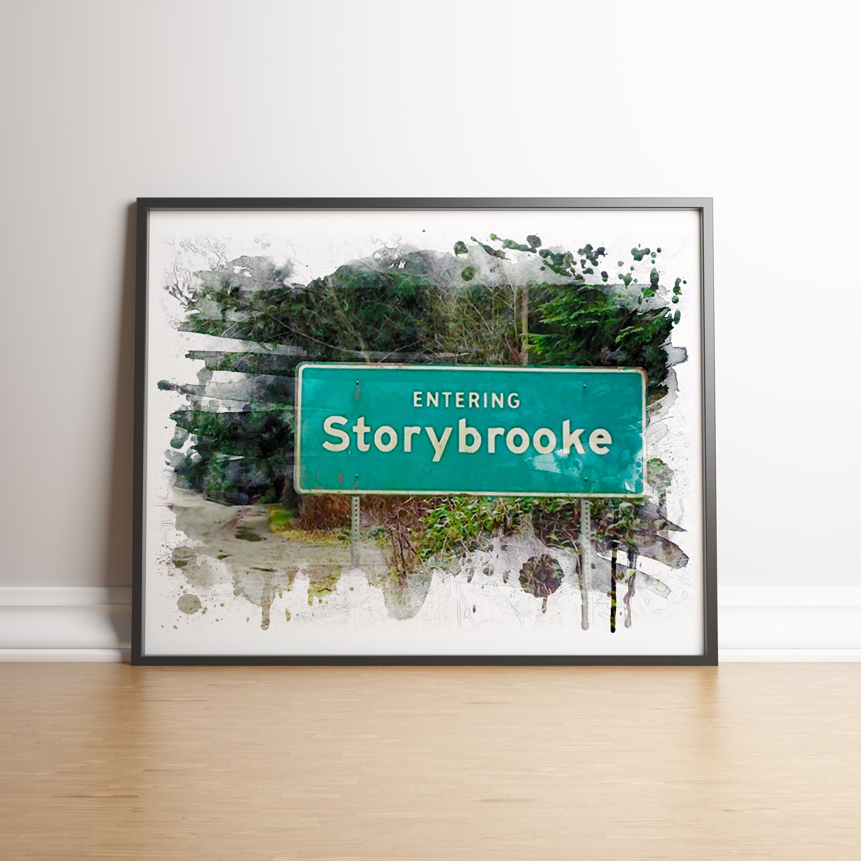 Entering Storybrooke Sign