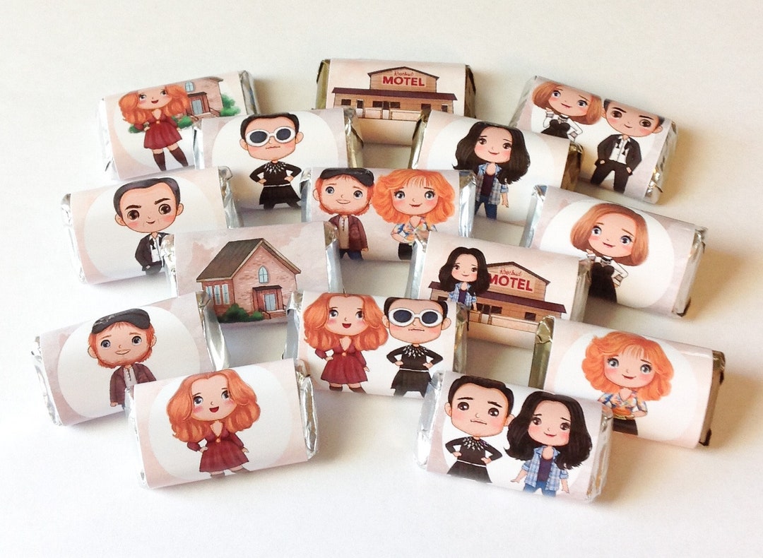 50 Personalized Mini Candy Bar Wrappers for Party Favors Small Gifts - Etsy