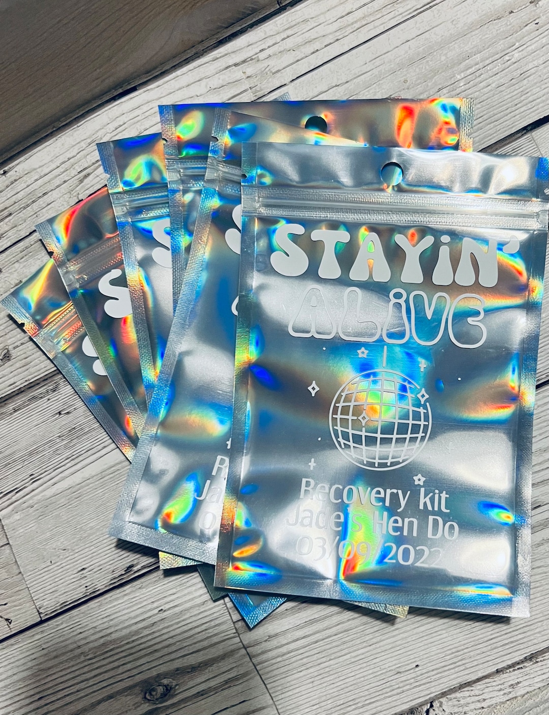 Staying Alive Hen Party Bags, Hangover Bags, Recovery Kit Bags, Stag ...