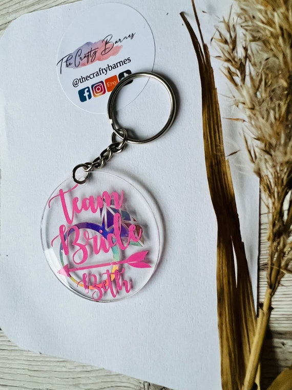 Bride to be keyring store
