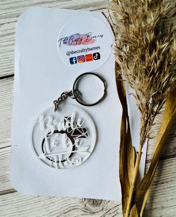Personalised Bride to Be Keyring Team Bride Keyring Bride Tribe Keyring Hen Party Hen Do Keepsake Bachelorette Party Ring Keyring Etsy UK