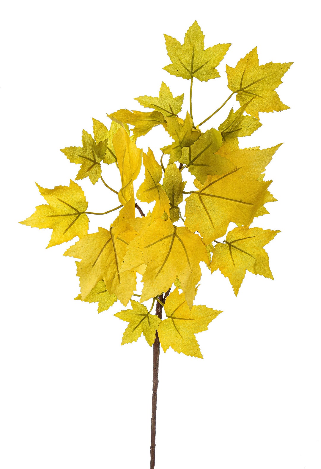 Artificial Plane Tree Foliage Branch 71 Cm Lenght Autumn Leaves - Etsy