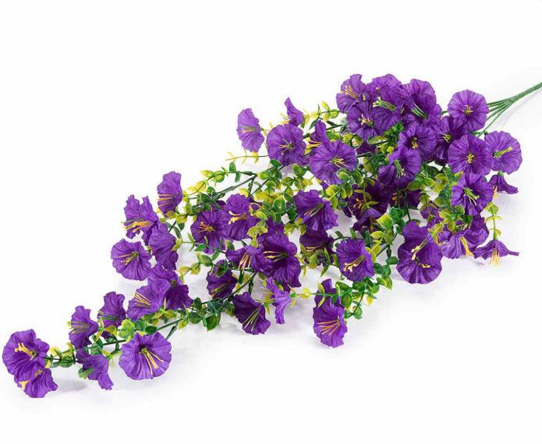 Artificial Flowers Bluebell Drooping Branch 77 Cm - Etsy