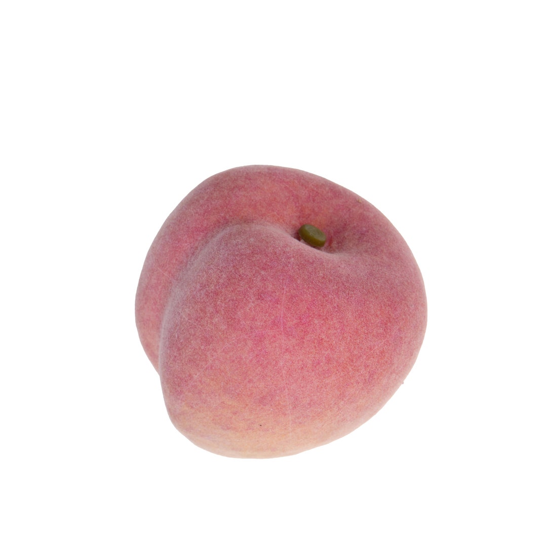 Artificial Fruit Peach Set of 6 Food Ornament - Etsy