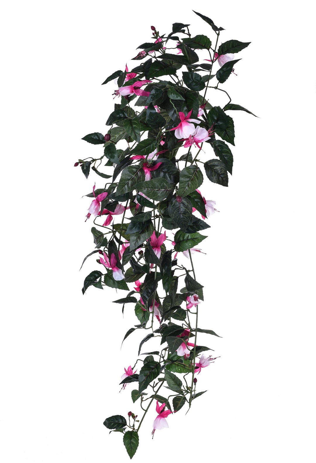 Artificial Fuchsia Falling Bush 80 Cm - Etsy