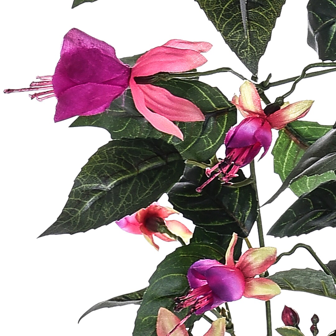 Artificial Fuchsia Falling Bush 80 Cm - Etsy