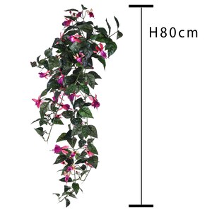 Artificial Fuchsia Falling Bush 80 Cm - Etsy