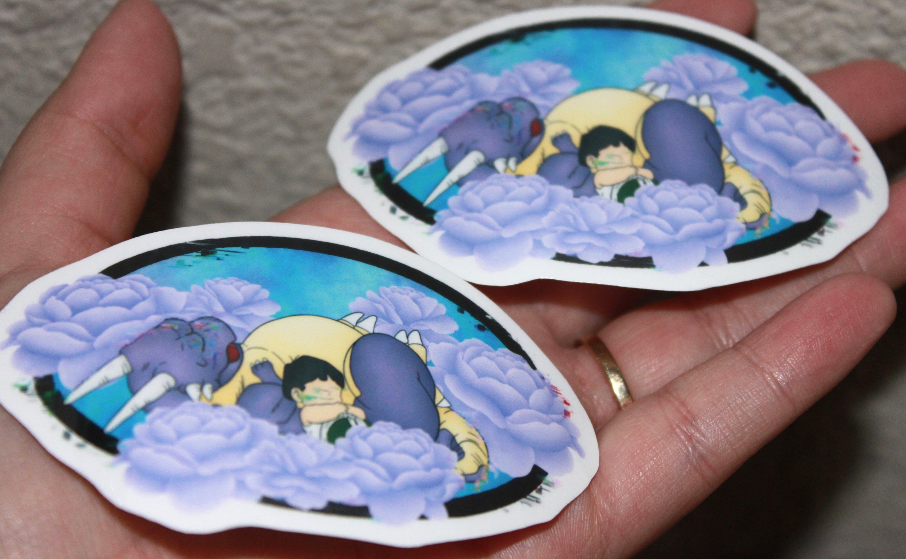 Gohan & Icarus Sticker - Etsy