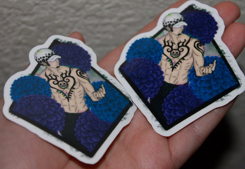 Trafalgar D. Law Sticker - Etsy