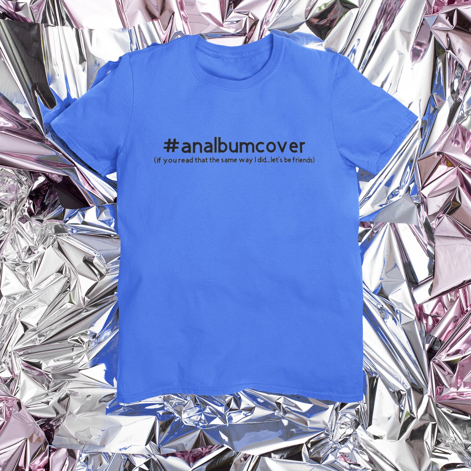 Anal.bum.cover/an.album.cover Graphic Tee Shirt - Etsy UK
