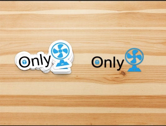Only Fans Logo Parody Decal/car or Bumper Sticker - Etsy UK