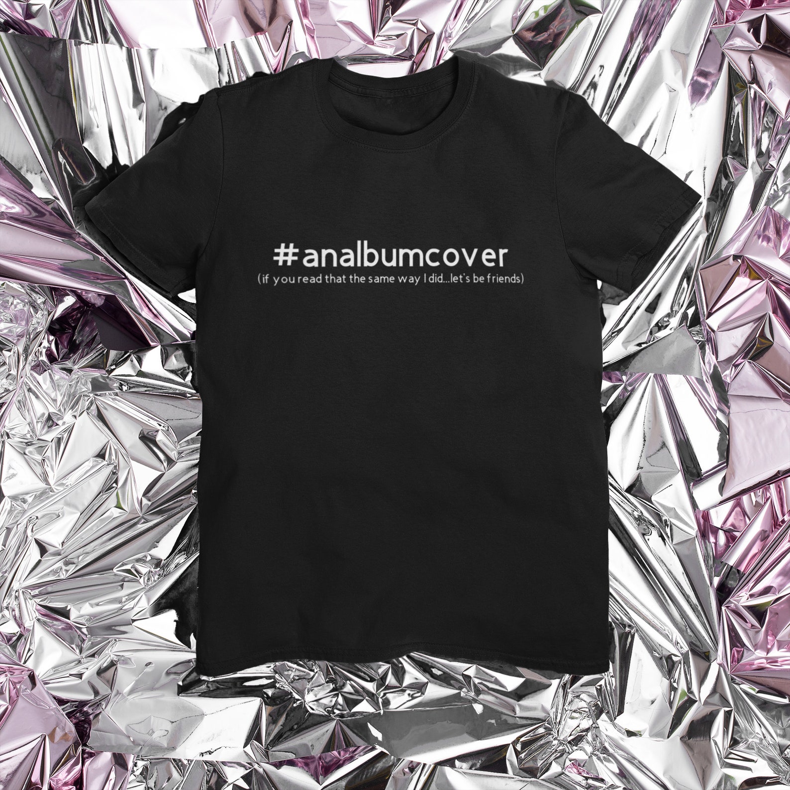 Anal.bum.cover/an.album.cover Graphic Tee Shirt - Etsy UK