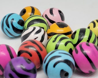 Zebra Balls - Etsy