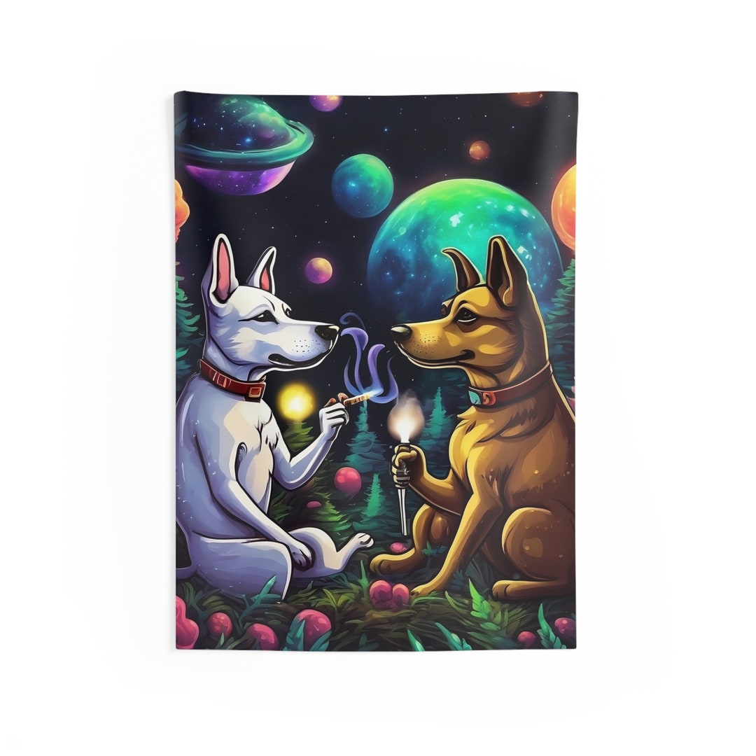 Humans Think They Are Smart Stoner Indoor Wall Tapestries - Etsy