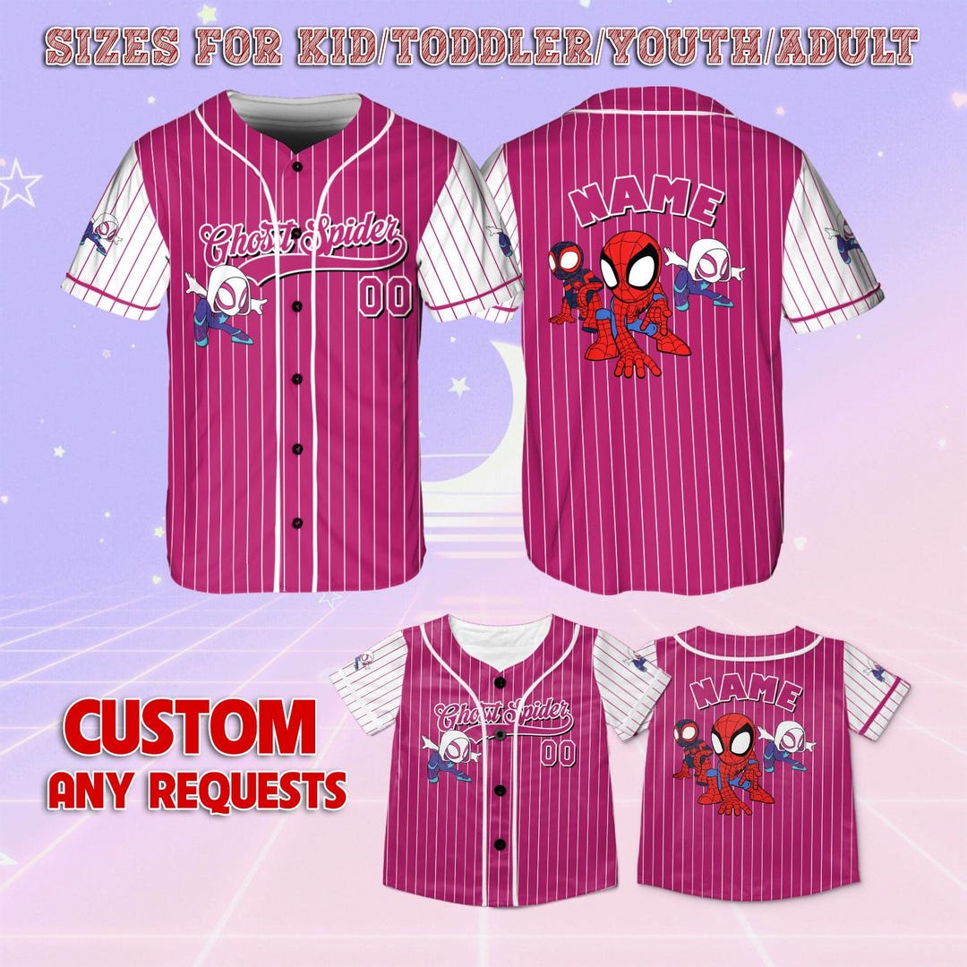 Spidey and His Amazing Friends Ghost Spider Jersey, Spidey and His ...