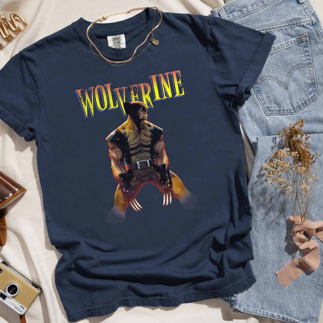 X-men Wolverine T-shirt, Marvel X-men Shirt, Disney Marvel Shirt ...