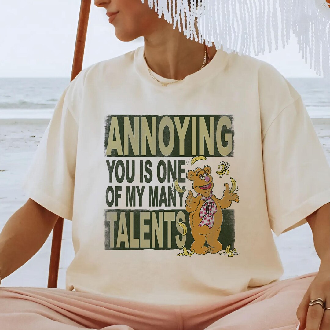 Disney Muppets Fozzie Bear Annoying You Talent Vintage Shirt, Retro ...