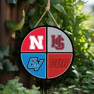 Make Your Own Custom House Divided Sign for Any Team, Schools Sports ...