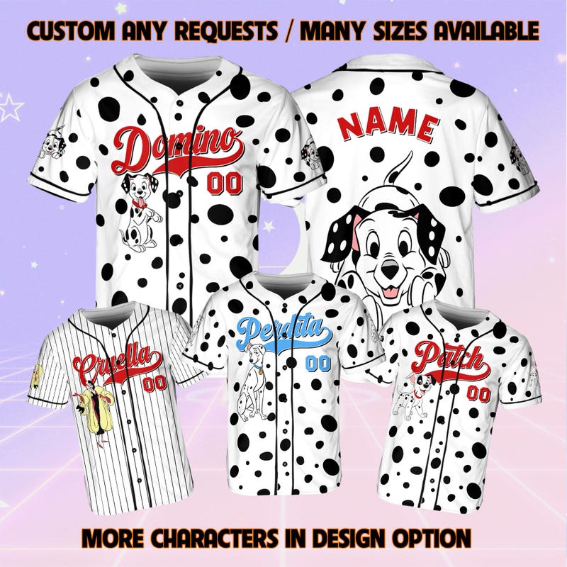 Dalmatian Baseball Shirt - Etsy