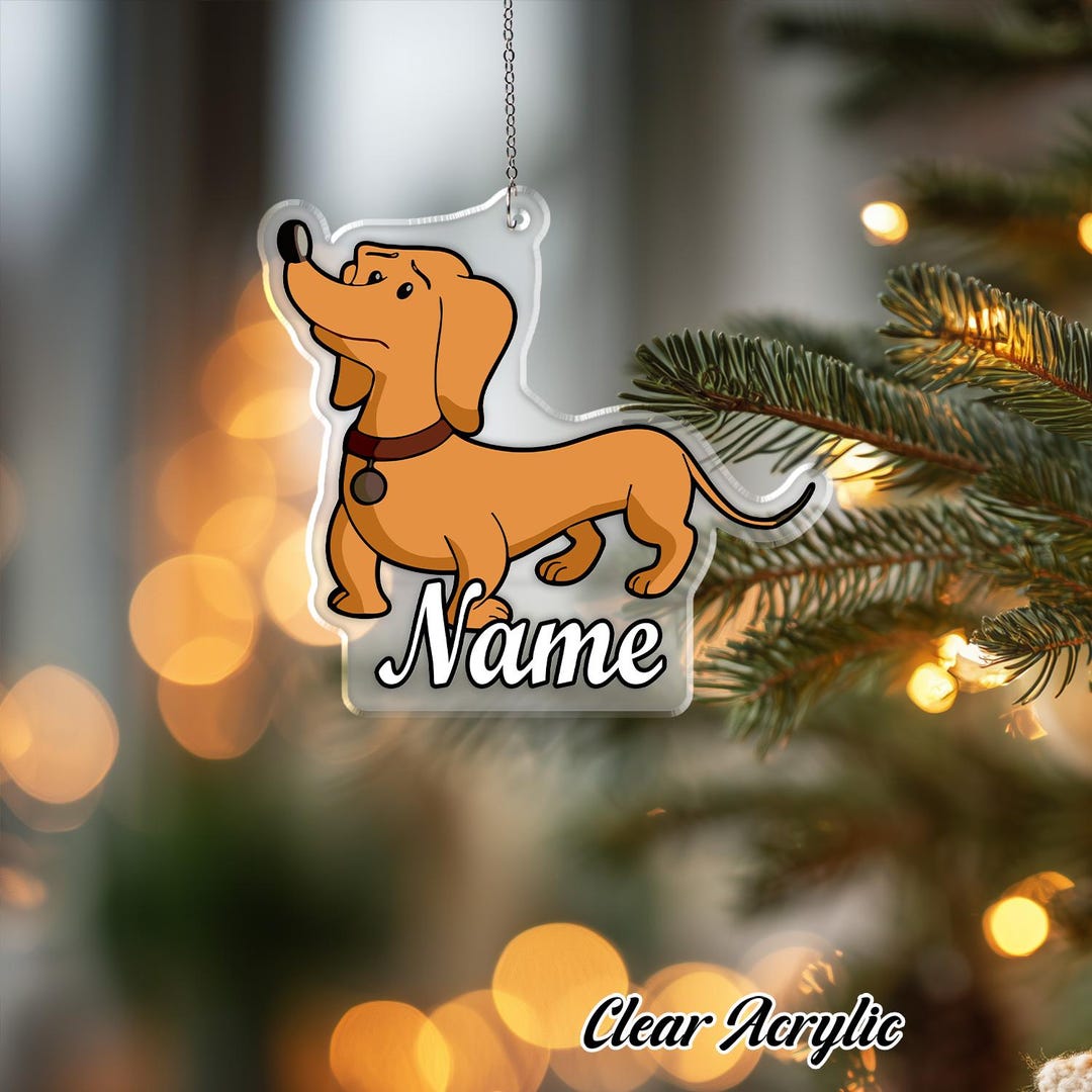 Curious George Hundley Dog Ornament, Curious George Hundley Acrylic ...