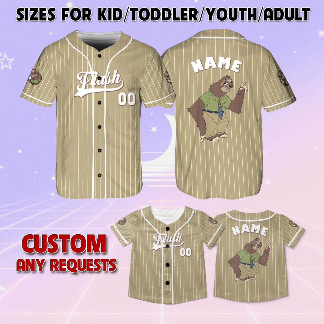 Zootopia Flash Baseball Jersey, Flash Matching Family Jersey ...