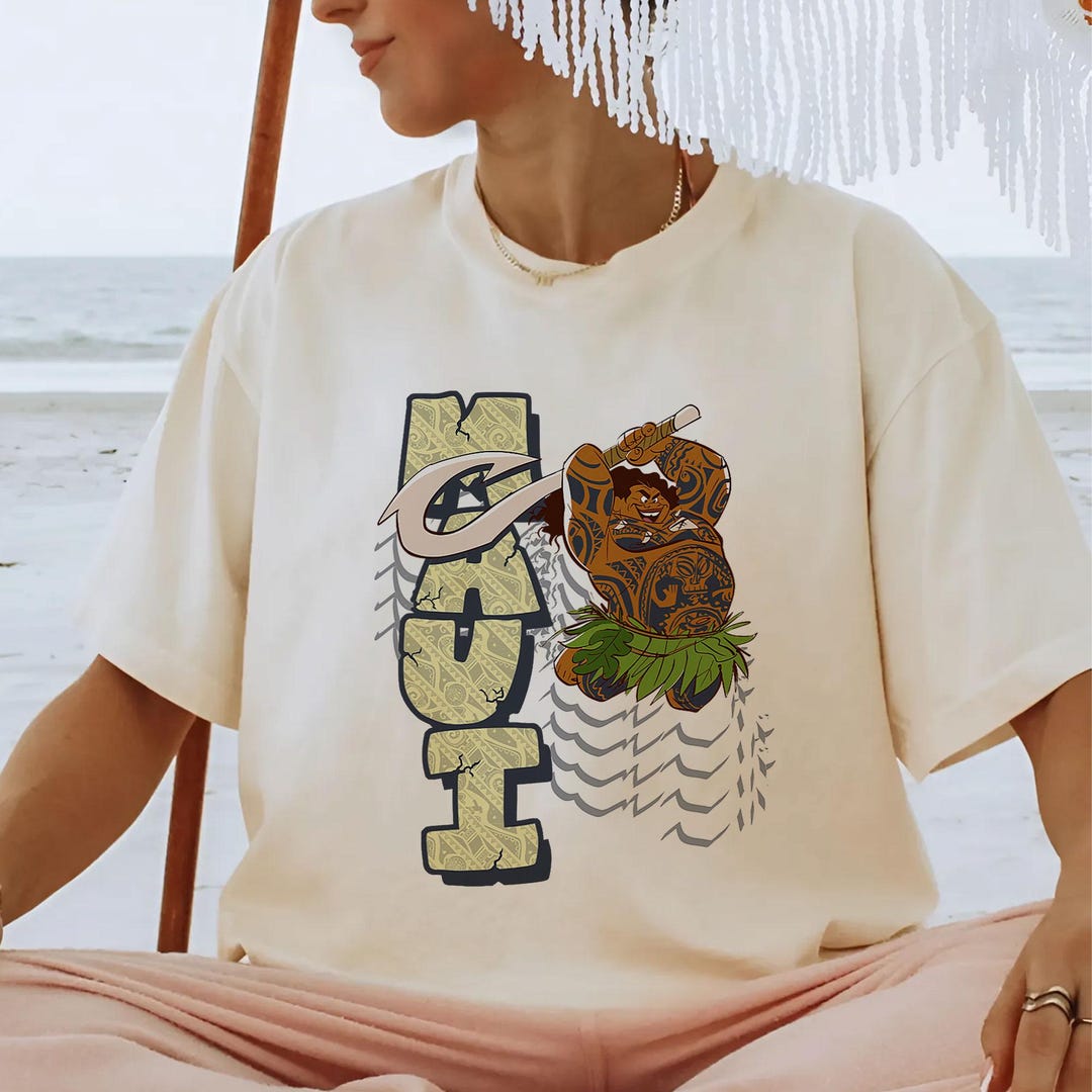 Disney Moana Maui Jumping T-shirt, Moana Family Shirt, Family Vacation ...