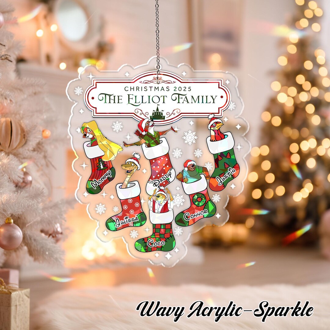 Disney Robin Hood Christmas Stocking, Disney Robin Hood Ornaments ...