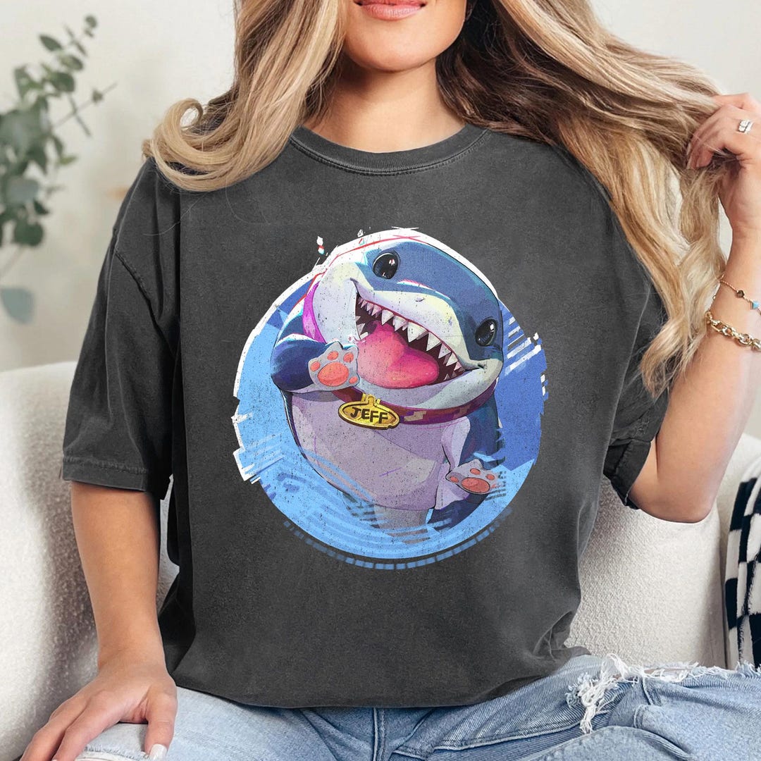 Marvel Rivals Gamerverse Super Hero PVP Jeff the Sharkland Shirt ...