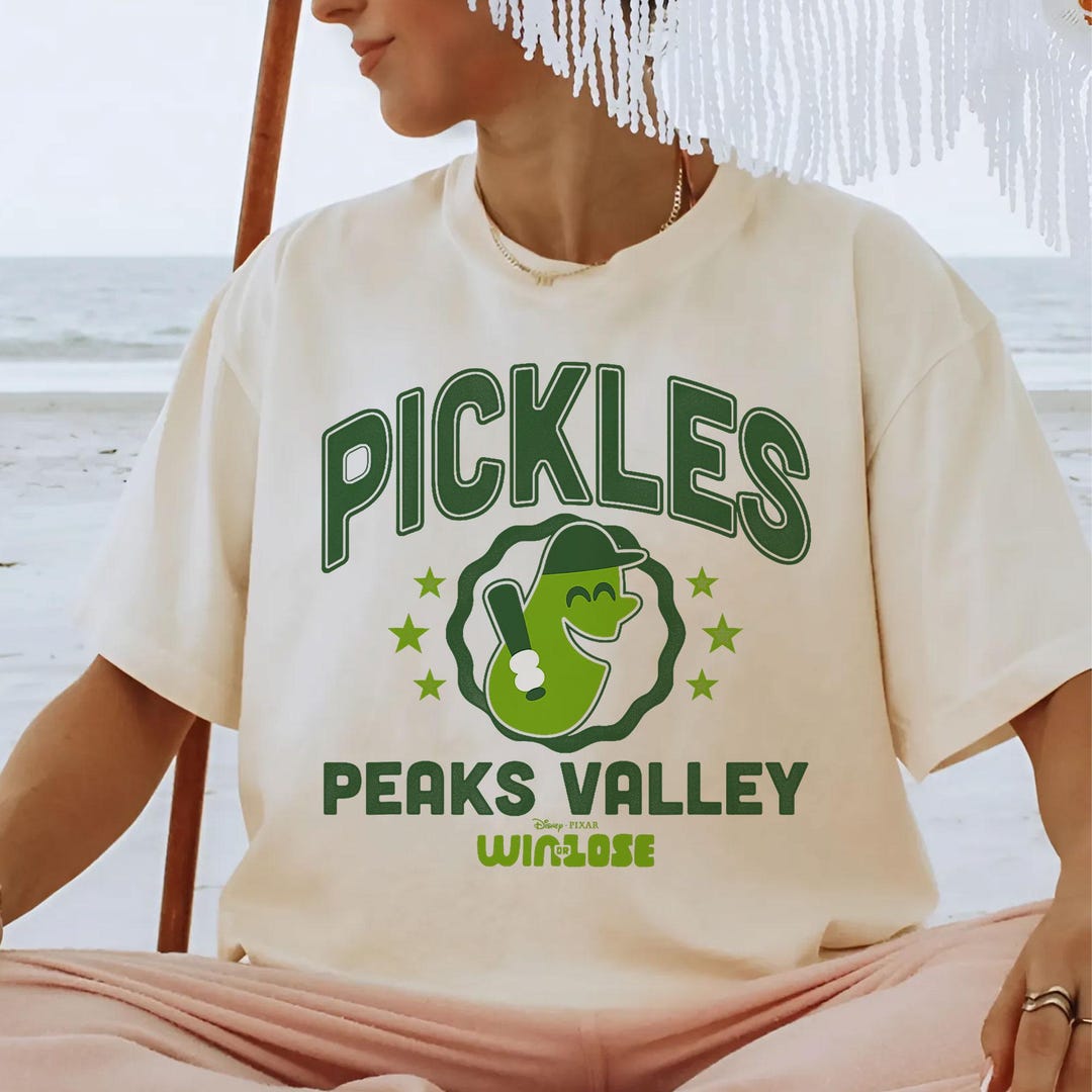 Disney Pixar Win or Lose Pickles Peaks Valley Logo Shirt, Win or Lose ...