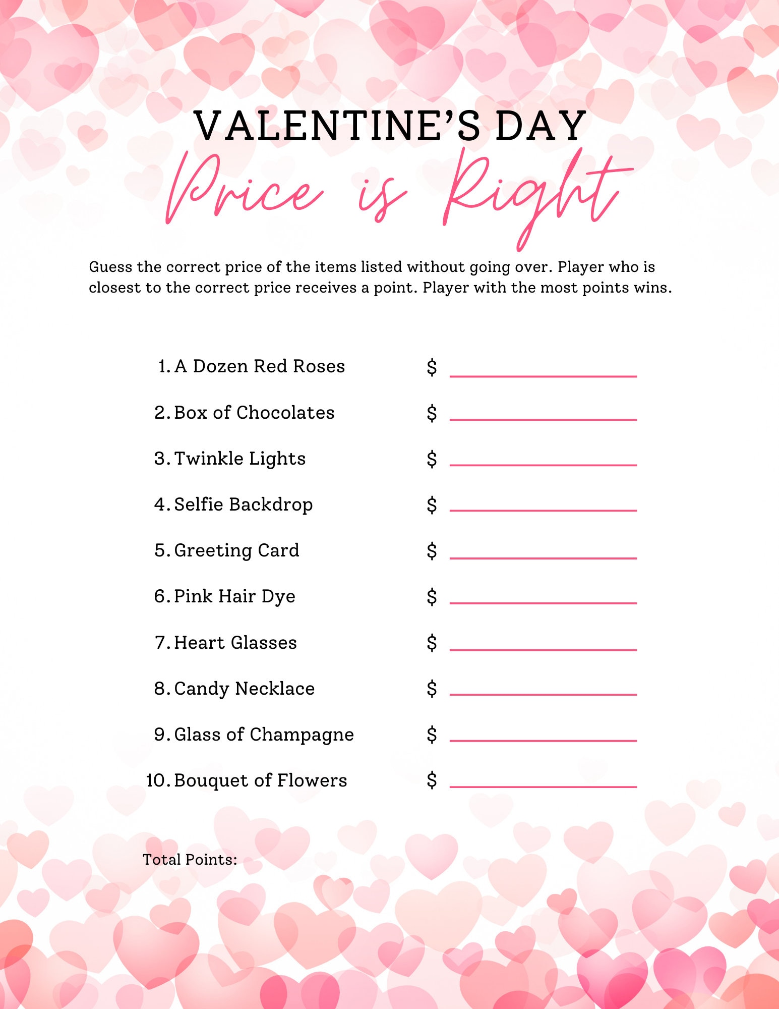 3 Valentine's Day Themed Party Games | Canva Templates | Family Games ...